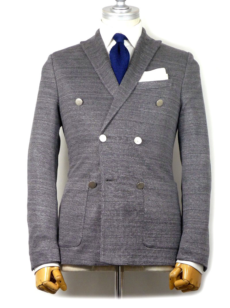 【新品】7新品★Mr.Rick Tailor(伊★DX14A07 GRY 綿麻ニット地WJK 44の落札情報詳細 - ヤフオク落札価格検索 オークフリー